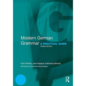 【】Modern German Grammar: A Practical
