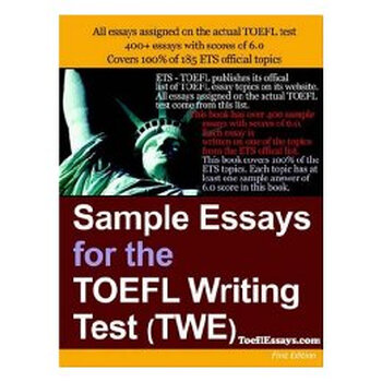 【】Sample Essays for the TOEFL Writing Test