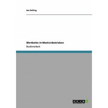 【】Wertkette in Medizinbetrieben