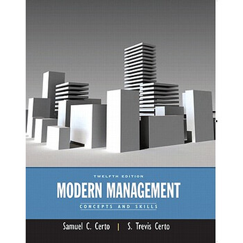【】Modern Management: Concepts and
