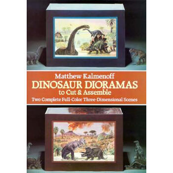 【】Dinosaur Dioramas to Cut &