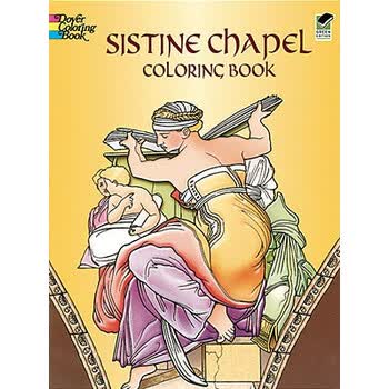 【】Sistine Chapel Coloring Book