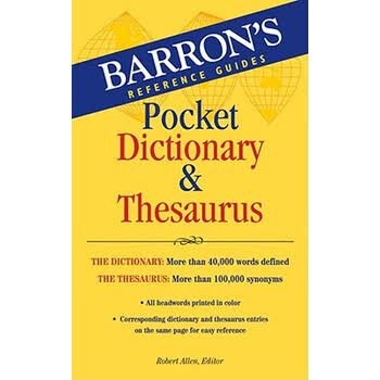 【】Barron's Pocket Dictionary &