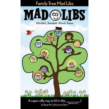 【】Family Tree Mad Libs