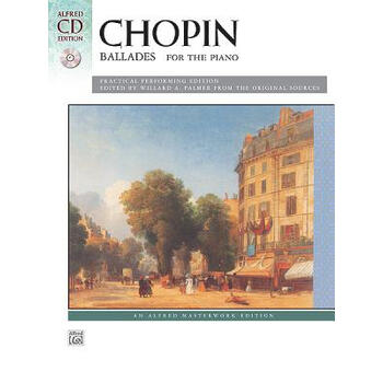 【】Chopin -- Ballades: Book & CD