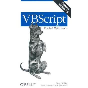【】VBScript Pocket Reference