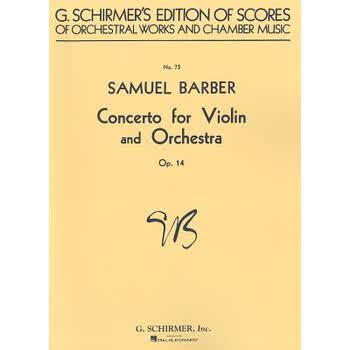 【】Concerto, Op. 14: Study Score
