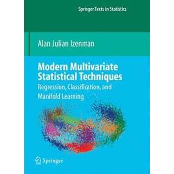 【】Modern Multivariate Statistical