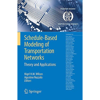 【】Schedule-Based Modeling of