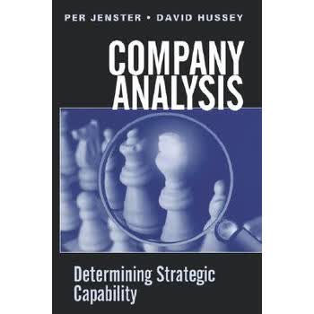 【】Company Analysis - Determining Strategic