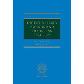 Digest of ICSID Awards and Decisions: 1974-2002