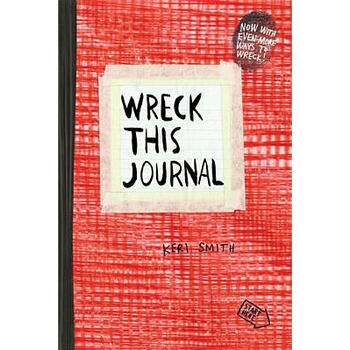【】Wreck This Journal (Red)