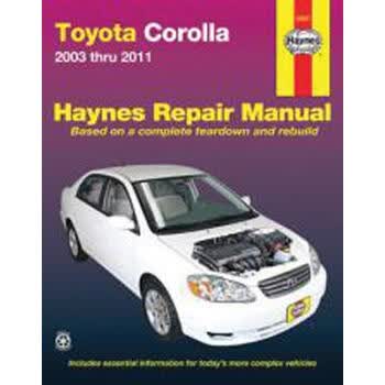 【】Haynes Toyota Corolla 2003 Thru