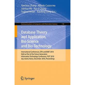 【】Database Theory and Application,