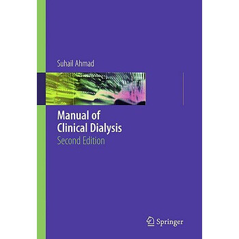 【】Manual of Clinical Dialysis
