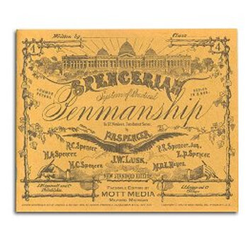 【】Spencerian Copybook #4
