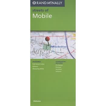 【】Rand McNally Streets of Mobile,