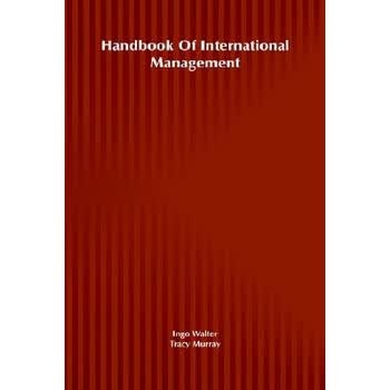 【】Handbook Of International