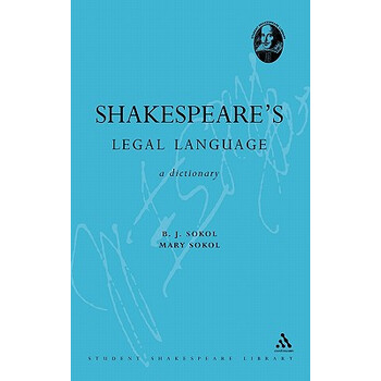 【】Shakespeare's Legal Language: A