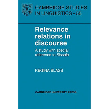 【】Relevance Relations in Discourse