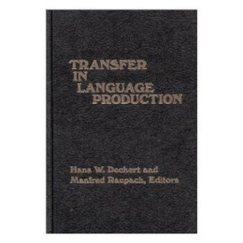 【】Transfer in Language Production
