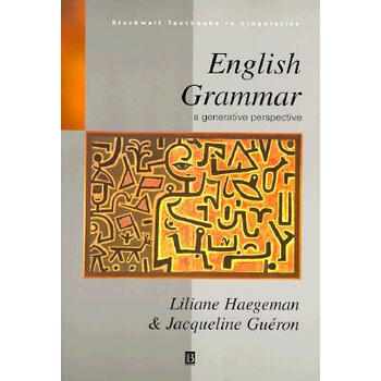 English Grammar - A Generative Perspective [...