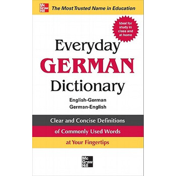 【】Everyday German Dictionary: