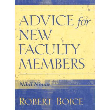 【】Advice for New Faculty Members