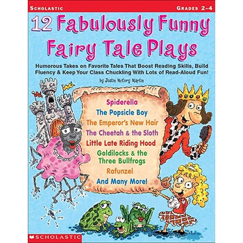 【】12 Fabulously Funny Fairy Tale Plays: