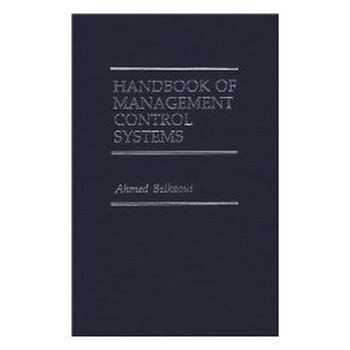 【】Handbook of Management Control