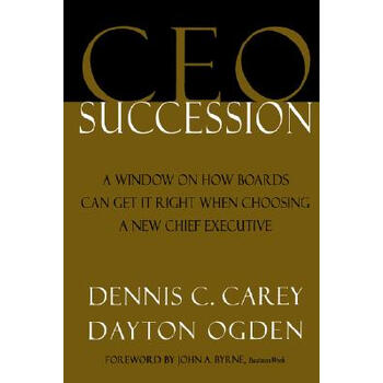 【】CEO Succession
