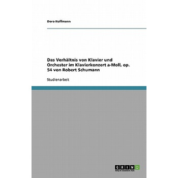 【】Das Verh Ltnis Von Klavier Und Orchester