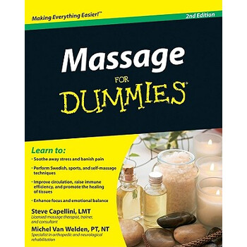 【】Massage For Dummies, 2Nd Edition