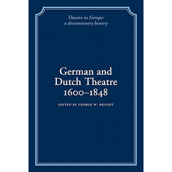 【】German and Dutch Theatre, 1600