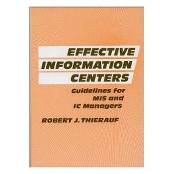 【】Effective Information Centers: