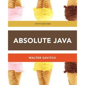 【】Absolute Java