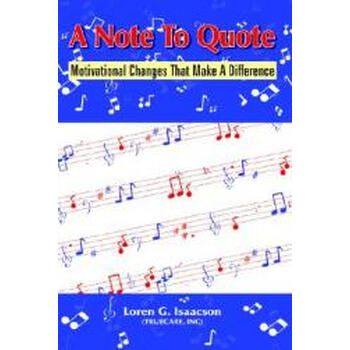 【】A Note to Quote
