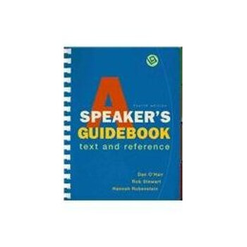 【】A Speaker's Guidebook: Text and