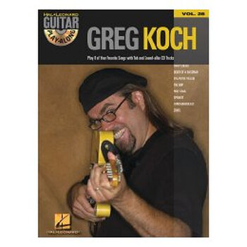 【】Greg Koch: Guitar Play-Along Volume