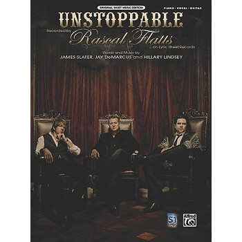 【】Unstoppable: Piano/Vocal/Guitar,