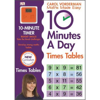 10 Minutes A Day Times Tables 进口儿童绘本