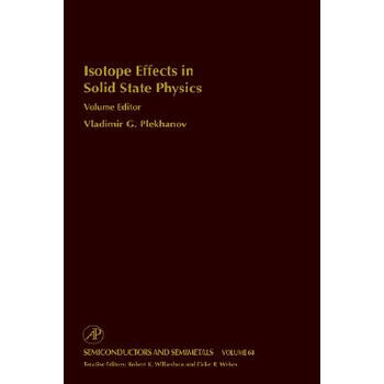 【】Isotope Effects in Solid State