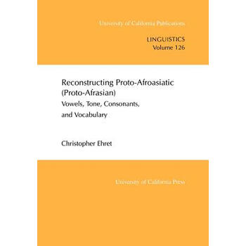 【】Reconstructing Proto-Afroasiatic