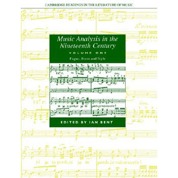 【】Music Analysis in the Nineteenth