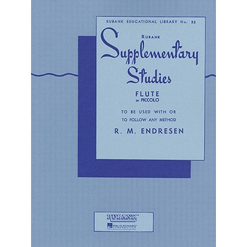 【】Supplementary Studies for Flute or
