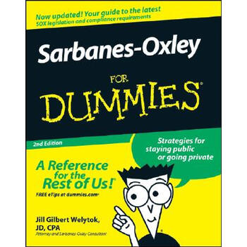 【】Sarbanes-Oxley For Dummies Sec