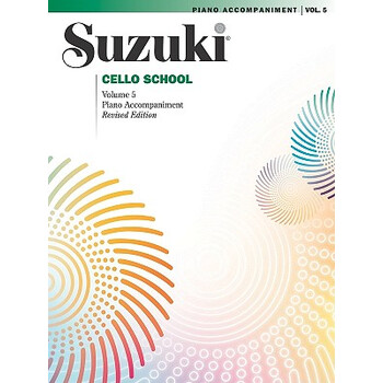 【】Suzuki Cello School, Vol 5: Piano