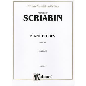【】Eight Etudes: Opus 42 for Piano