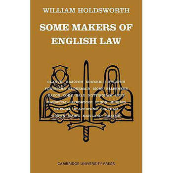 Some Makers of English Law