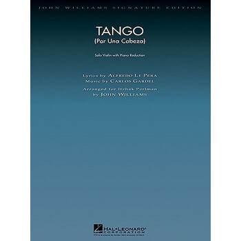 【】Tango (Por Una Cabeza): Solo Violin with